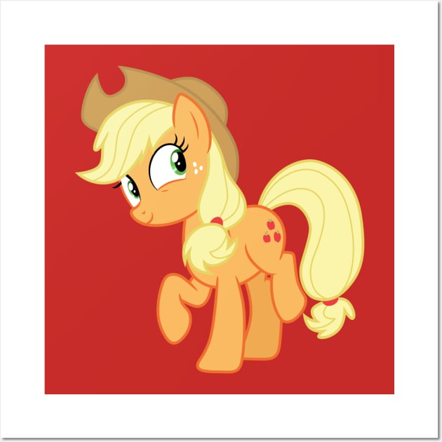 Applejack ready to buck - My Little Pony - Posters and Art Prints | TeePublic